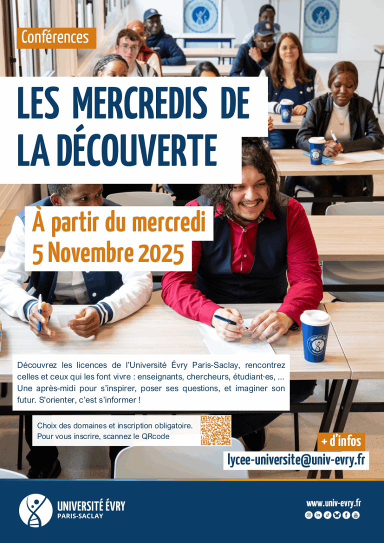Les mercredis de la découverte 2025 – Lycée André Malraux